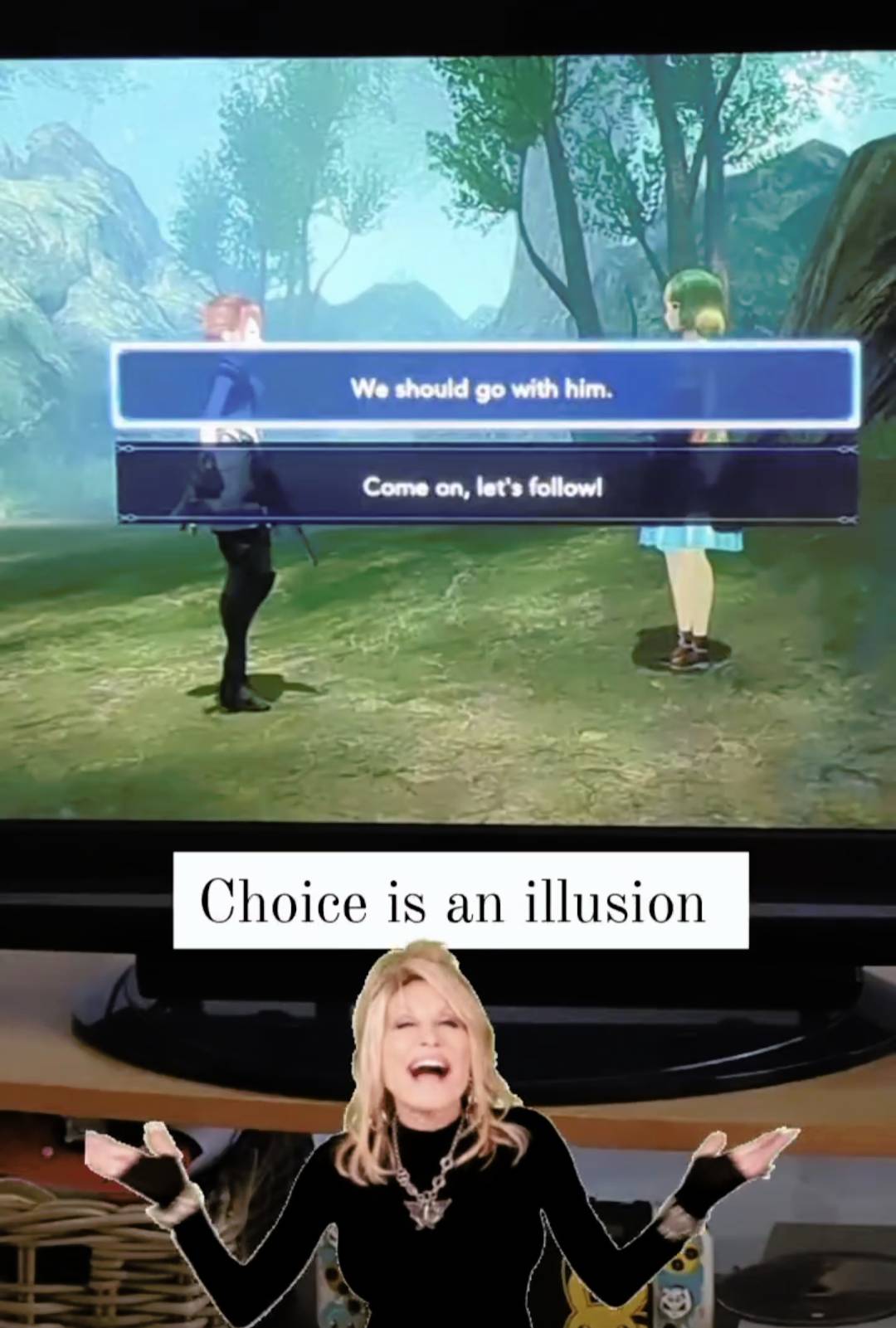 Choice is an illusion 😂 | Scrolller