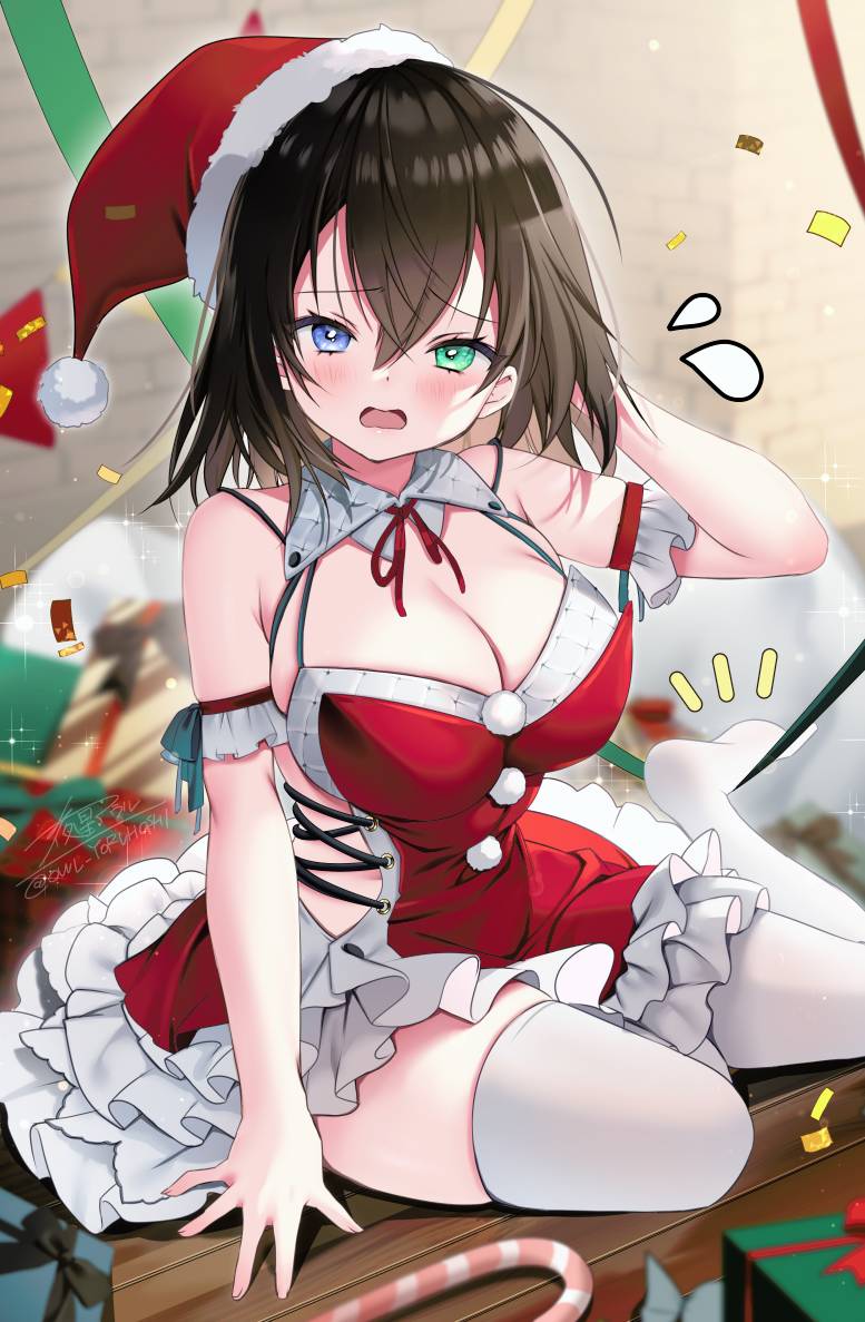 Christmas Rail-chan | Scrolller