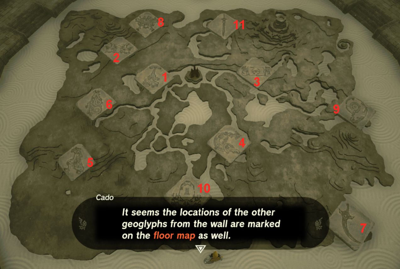 Chronological order map of the geoglyphs | Scrolller