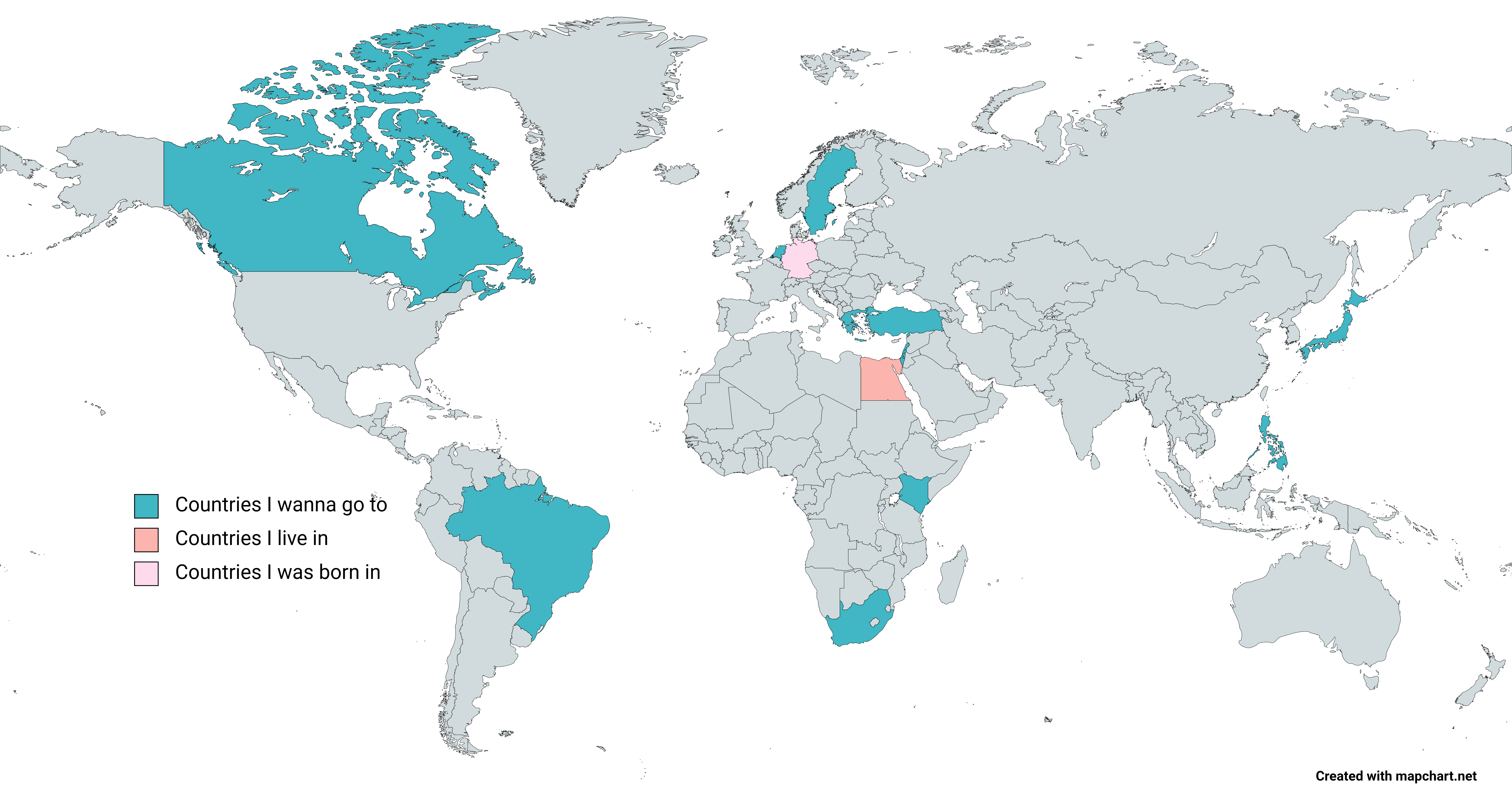 countries i wanna go to | Scrolller