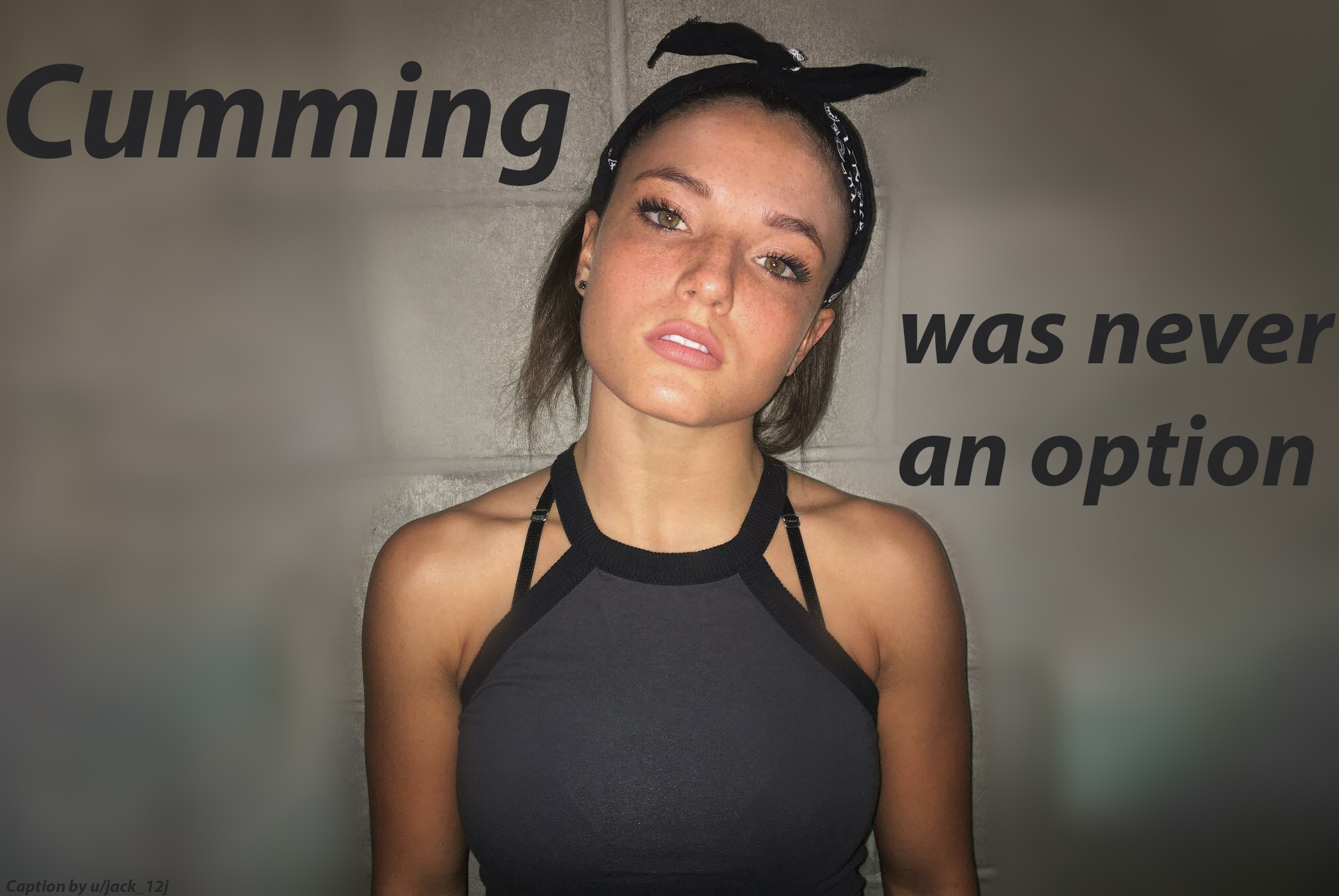 Cumming was never an option | Scrolller