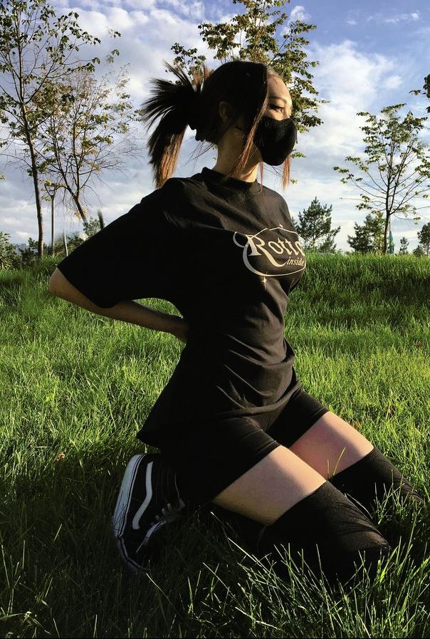 Cyberkitty Touching Grass | Scrolller