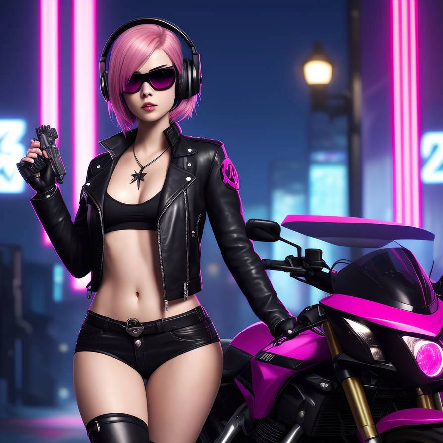 Cyberpunk Girl 011 | Scrolller