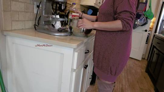 Daddy catches me in the kitchen trying to bake a cake (OC) | Scrolller