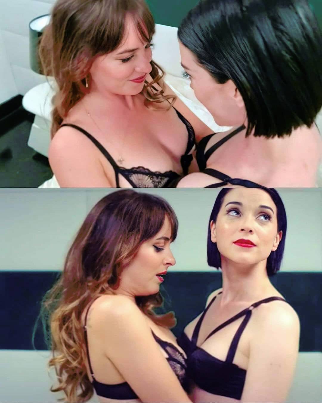 Dakota Johnson struggling to contain herself | Scrolller