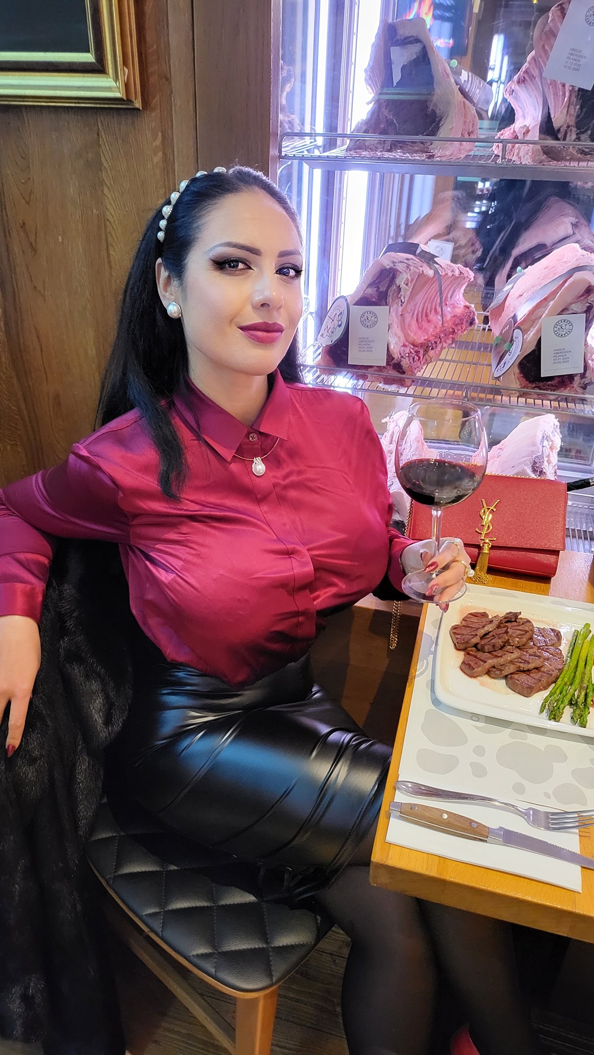 Date Night Satin Blouse | Scrolller