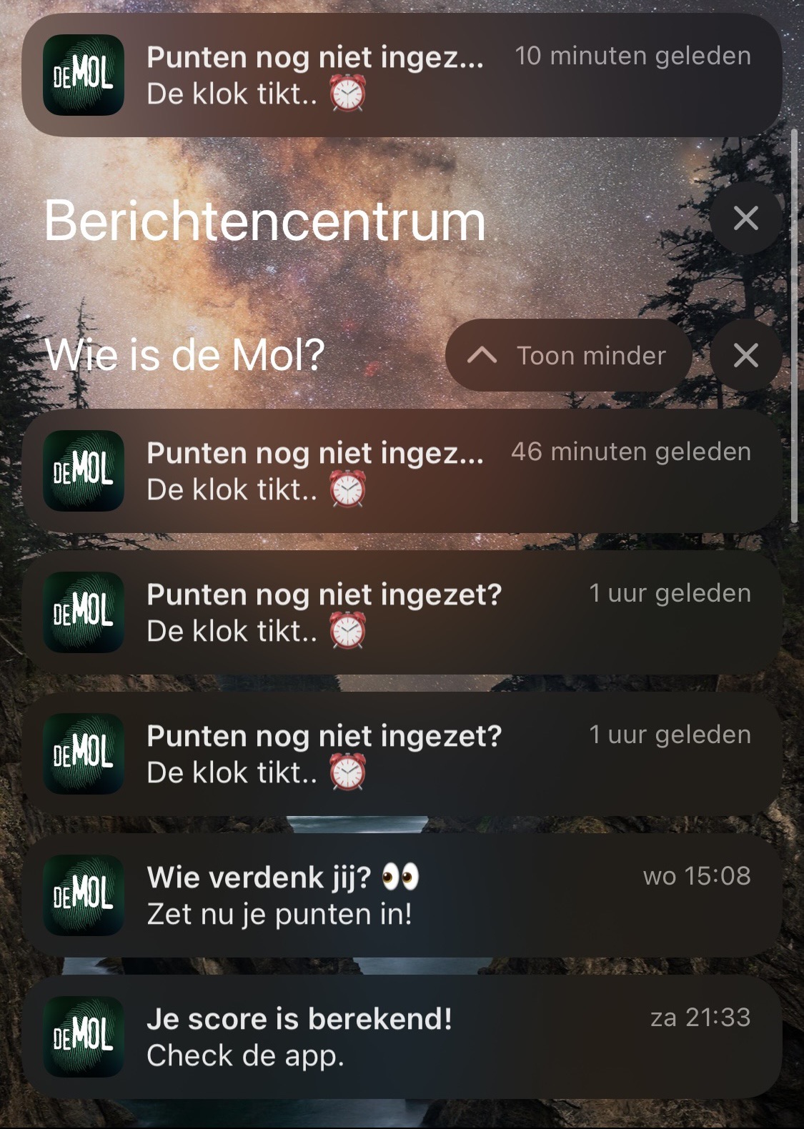 De mol wil heel graag dat we de punten onmiddellijk inzetten? | Scrolller