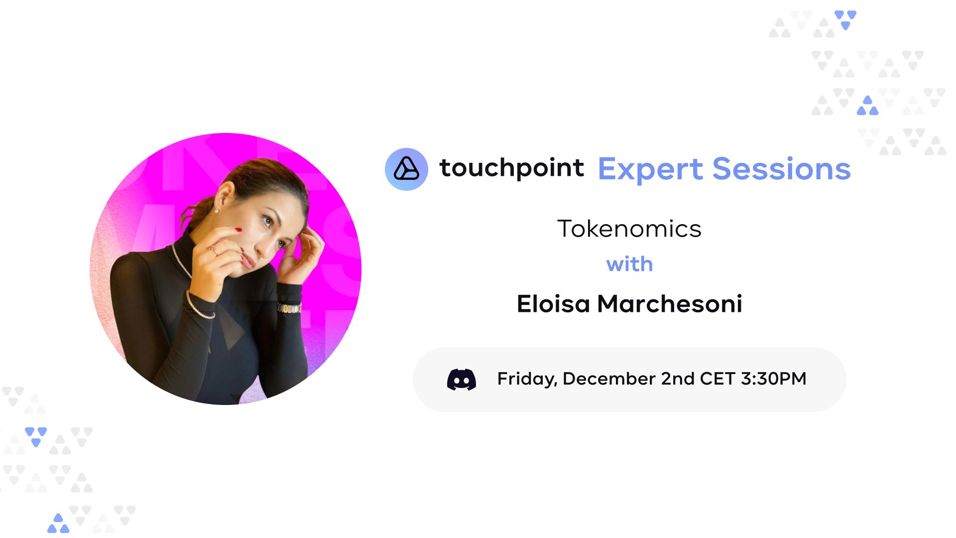 Do you *really* know what Tokenomics is? Come learn more about it in an exclusive #Touchpoint ...