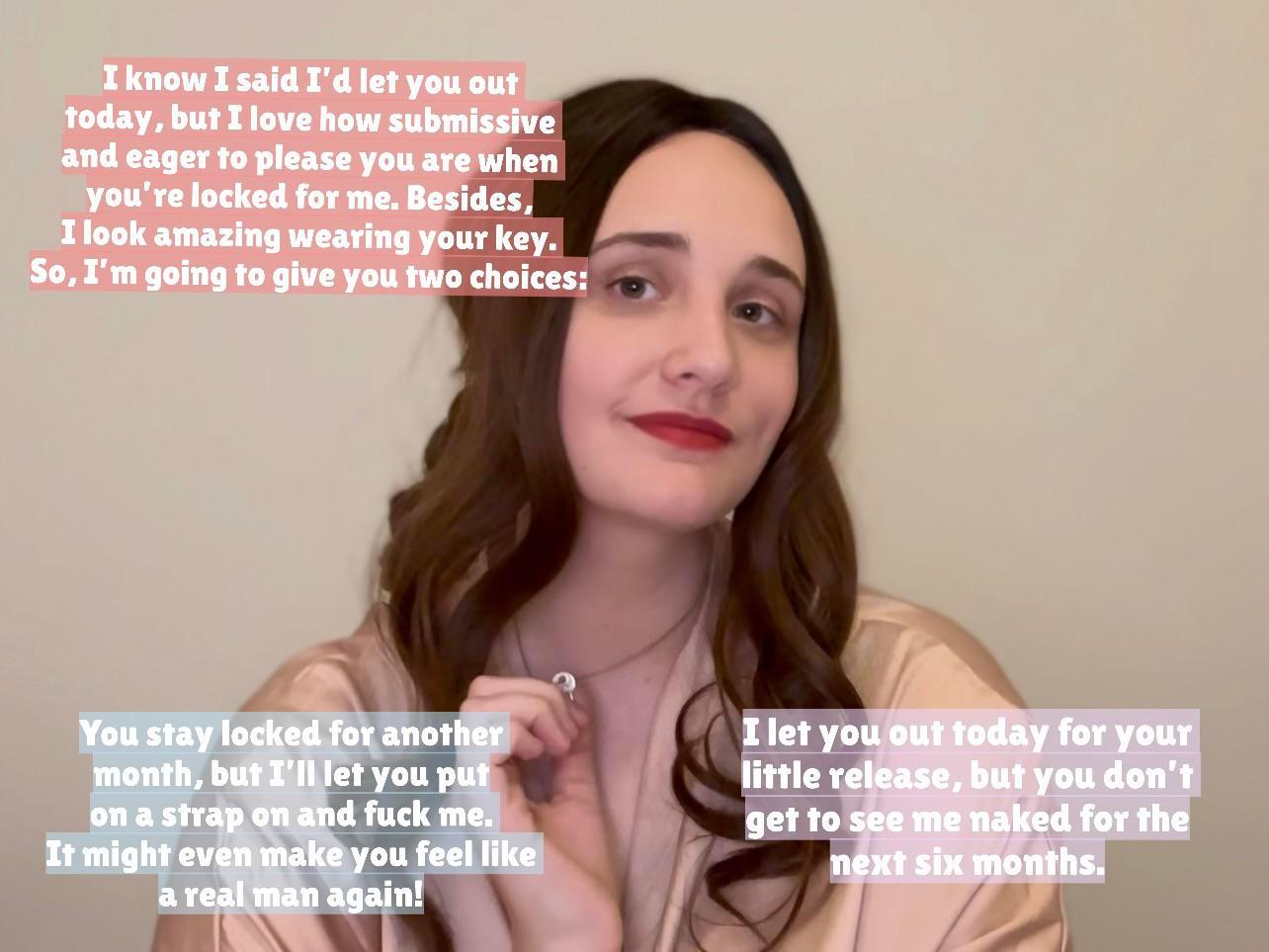 Do you want to be let out today or not? | Scrolller