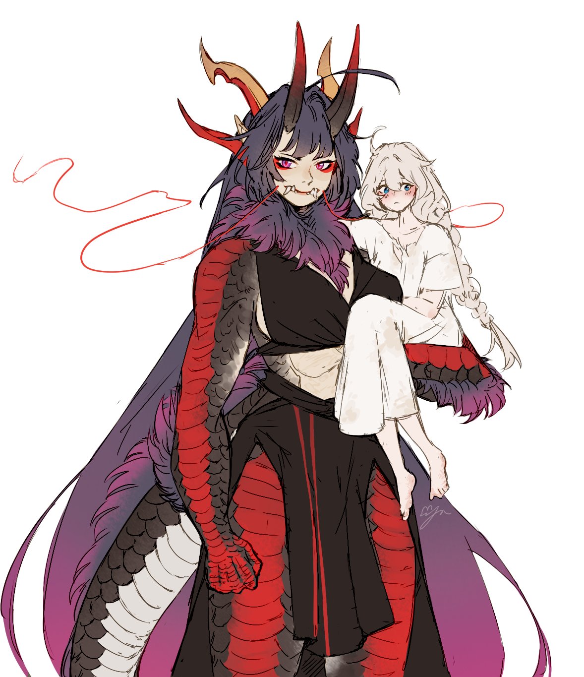 Dragon Mei and her human [Honkai Impact 3rd] | Scrolller