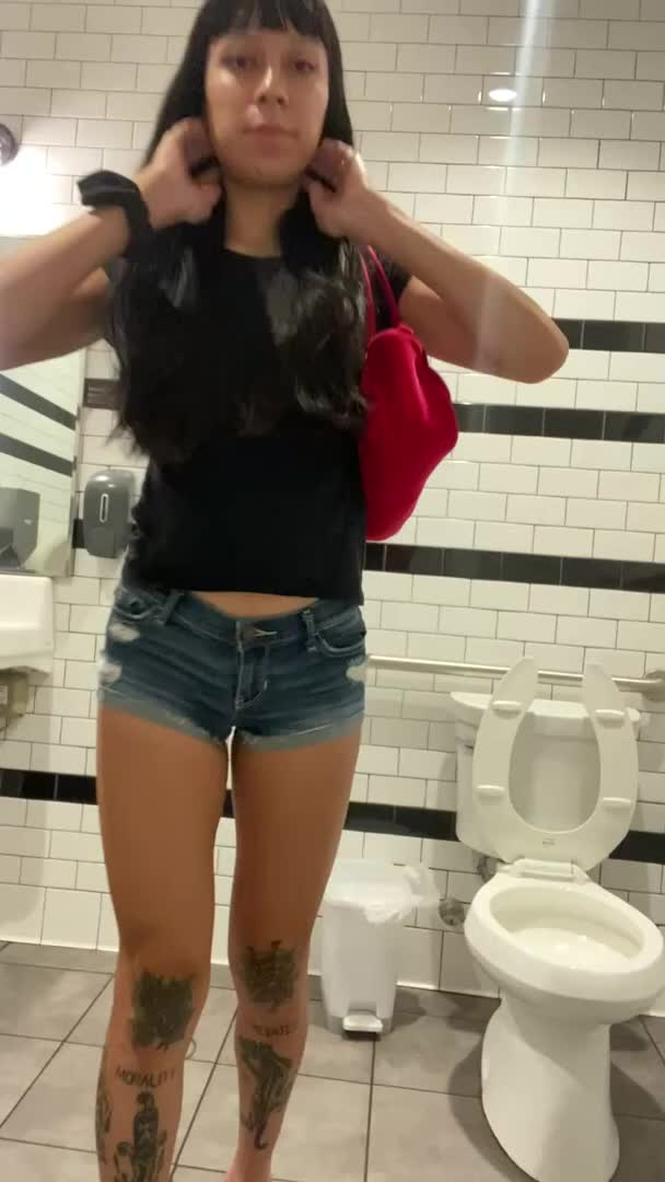 Dressing slutty in public is fun hehe | Scrolller