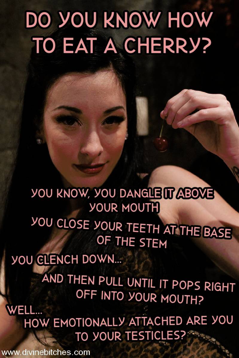 Eating A Cherry | Scrolller