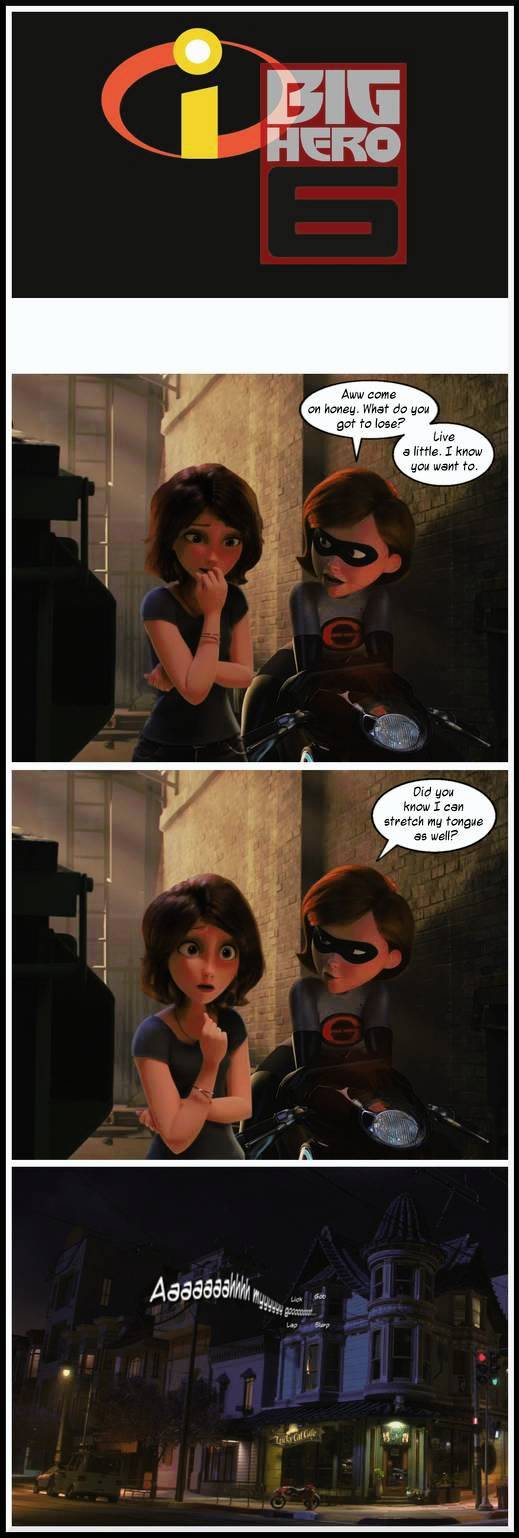 Elastigirl is smooth | Scrolller