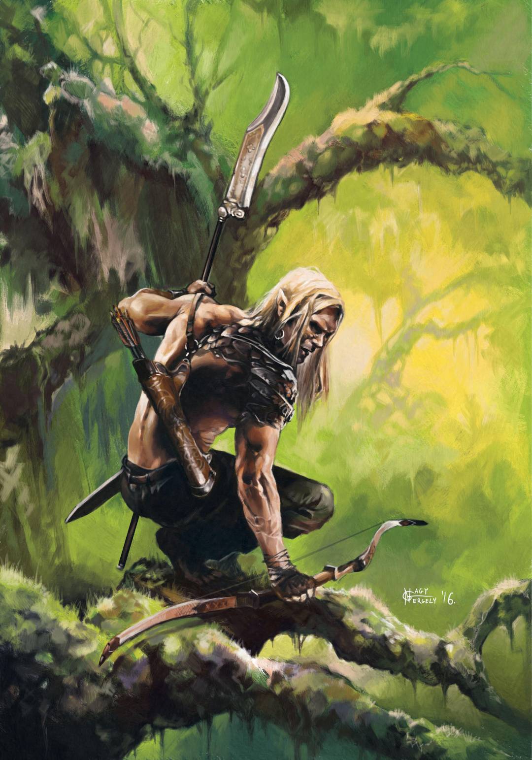 Elf ranger by Gergely Nagy (NergalArt) | Scrolller