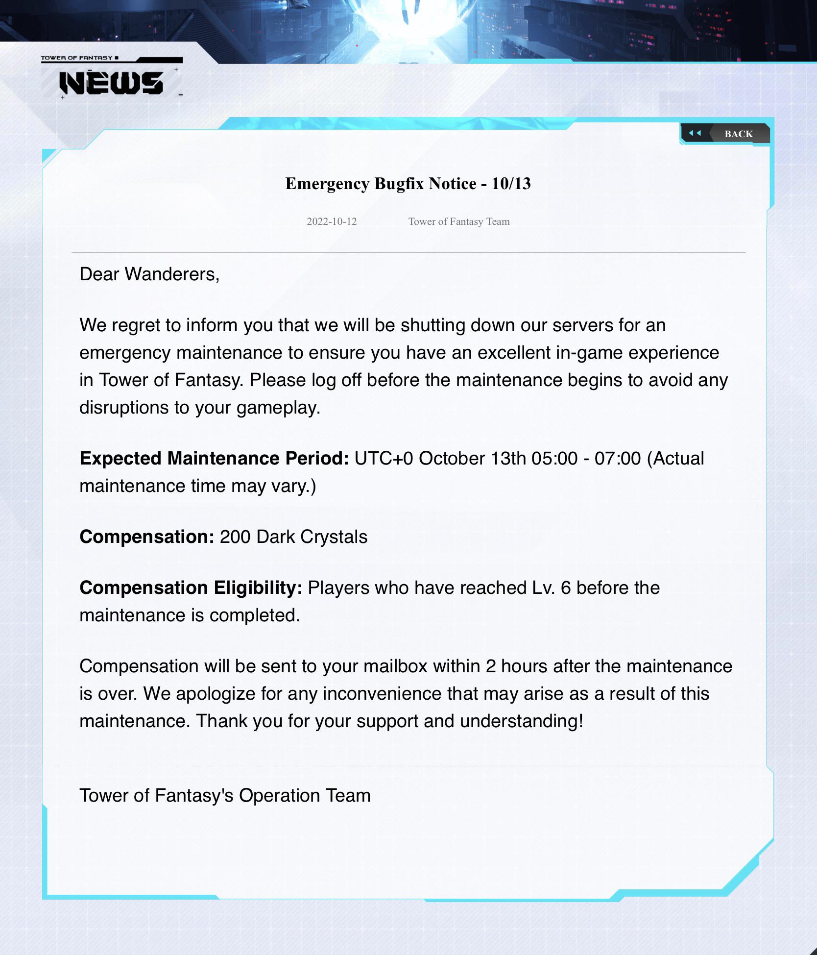 Emergency Bug Fix for ‘Lost Items in Invetory’ | Scrolller