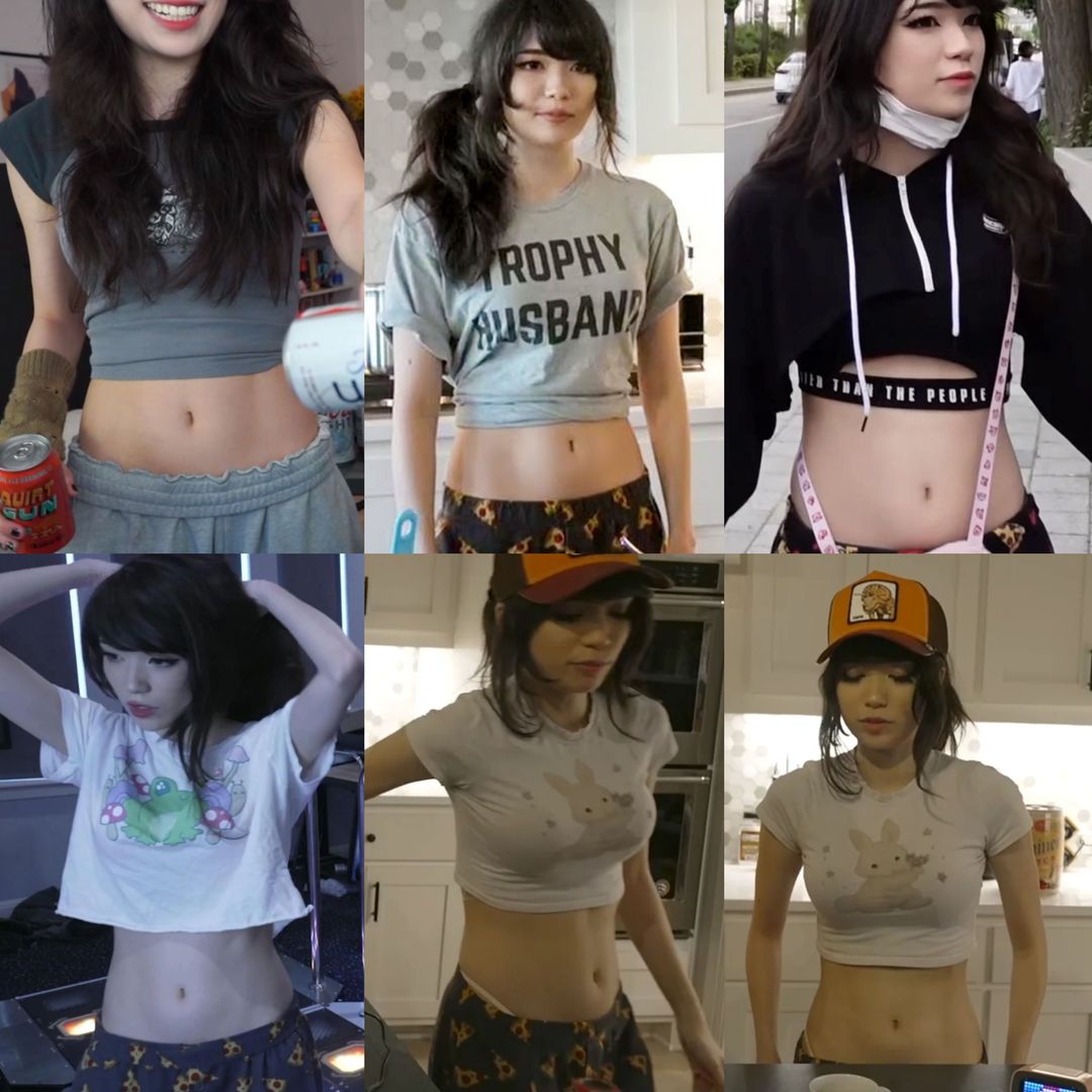 Emiru Tummy Collage v2 | Scrolller