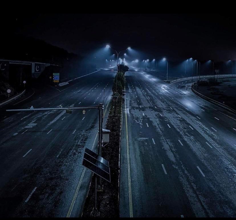 Empty highway. Islamabad, Pakistan | Scrolller