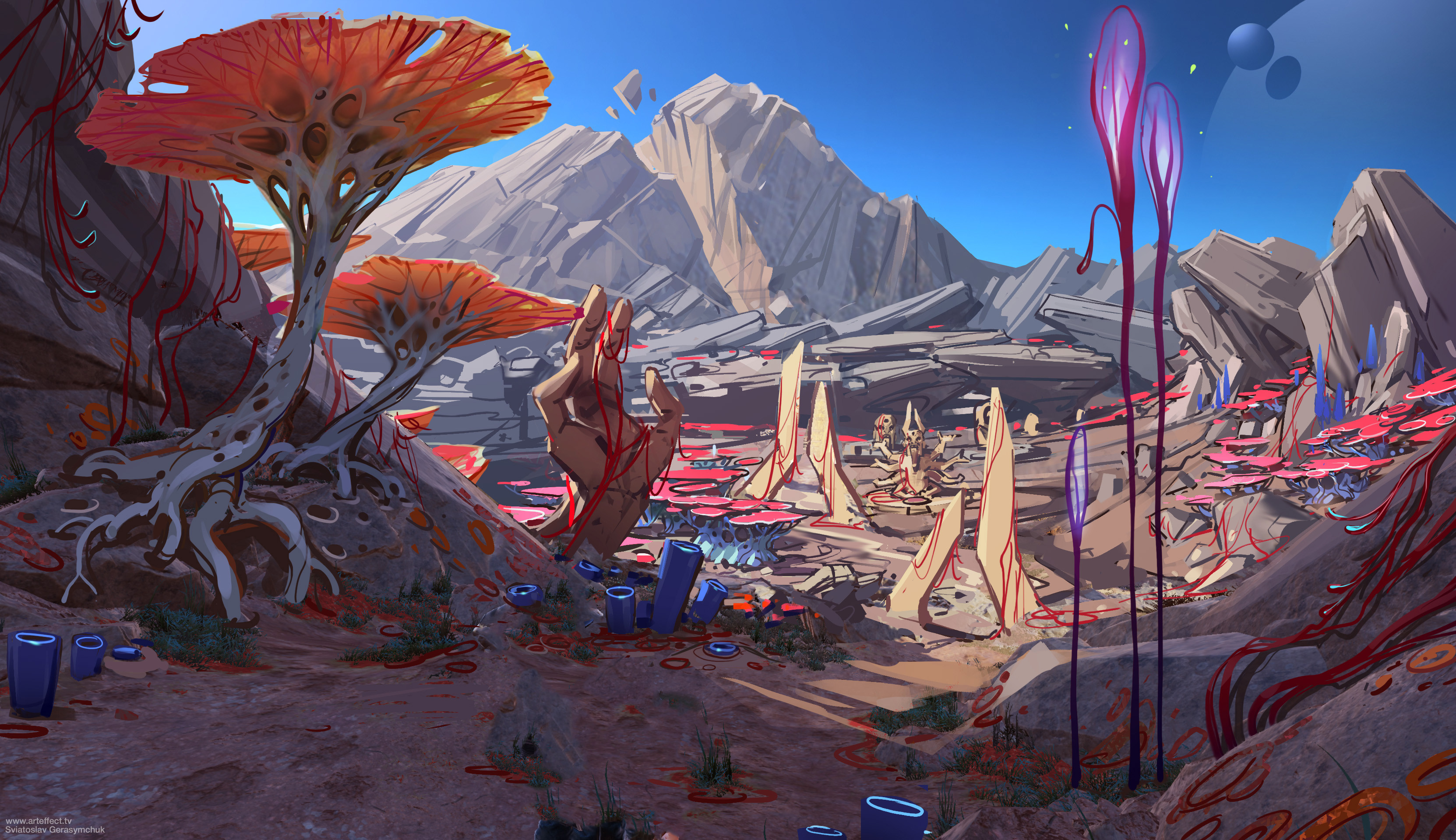 Entrance to Plato by Sviatoslav Gerasimchuk | Scrolller