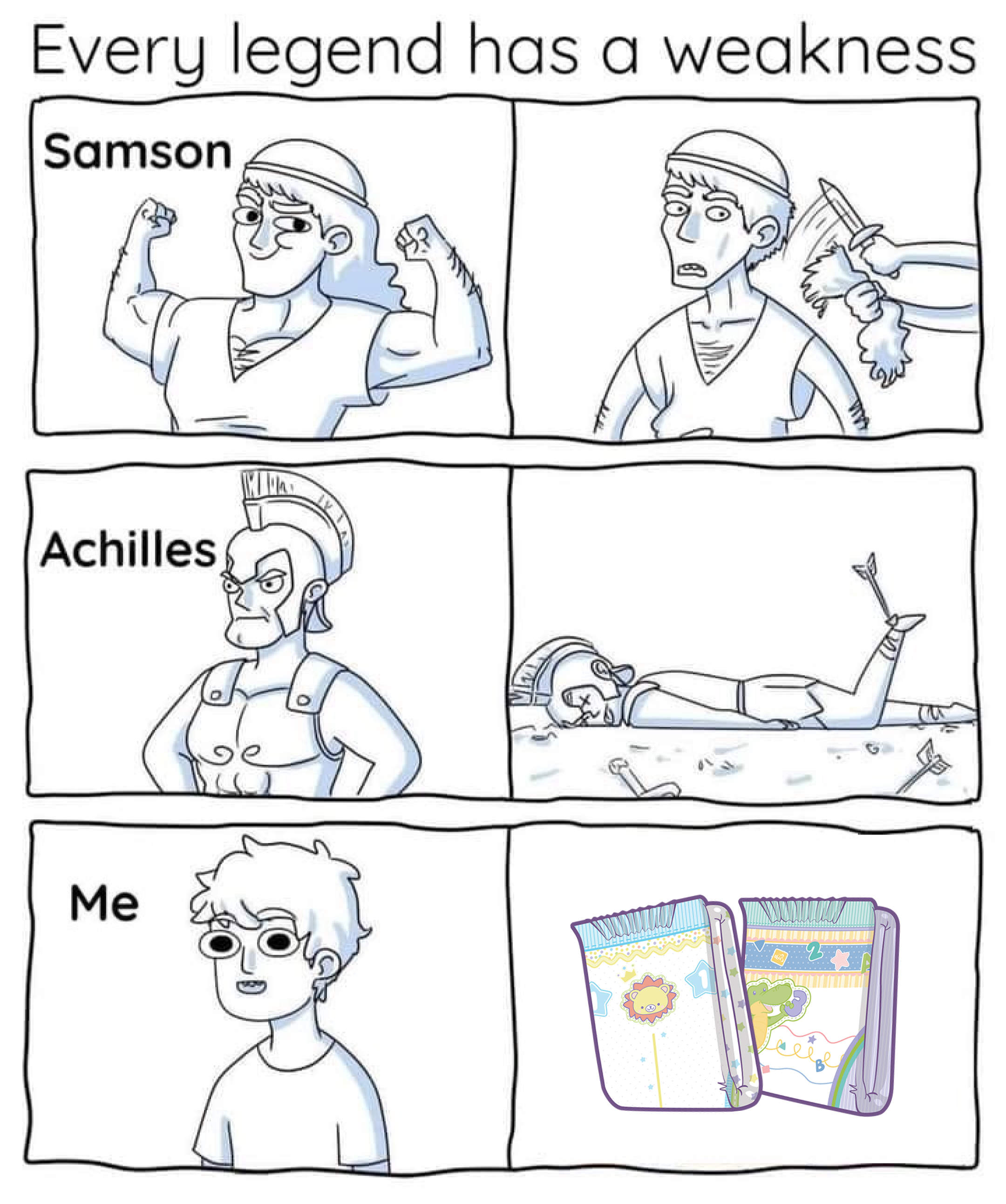 Every legend has a weakness | Scrolller