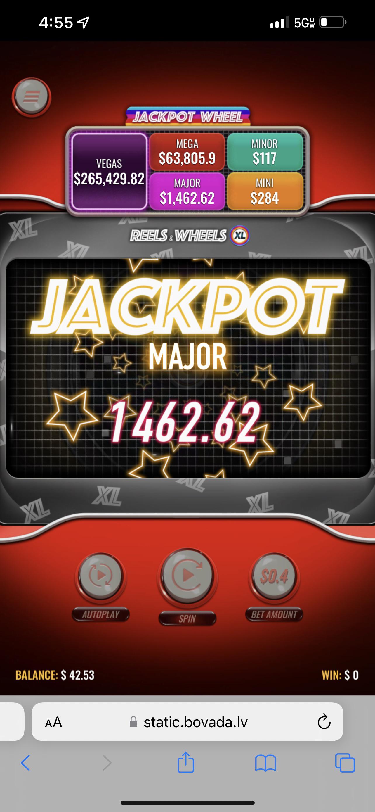 First day playing - First Jackpot | Scrolller