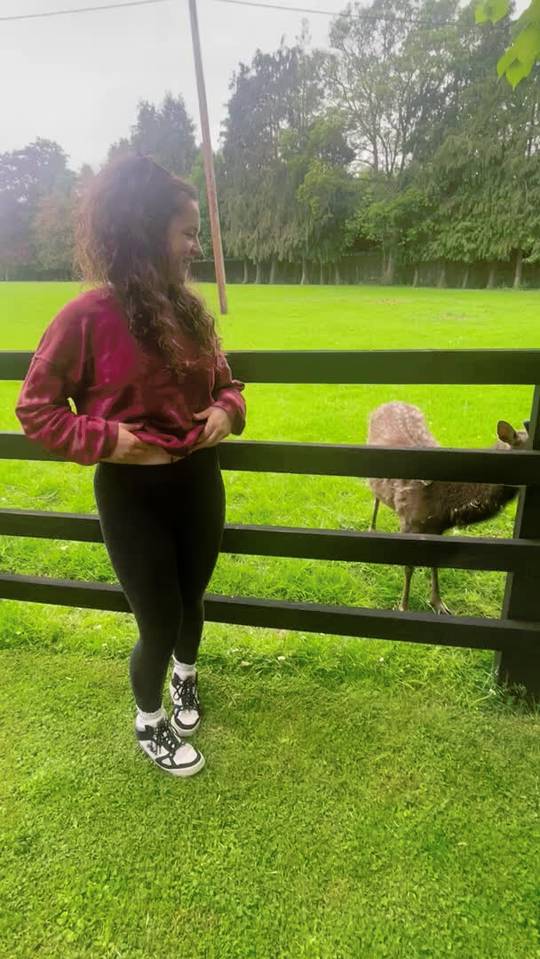 Flashing at the farm | Scrolller