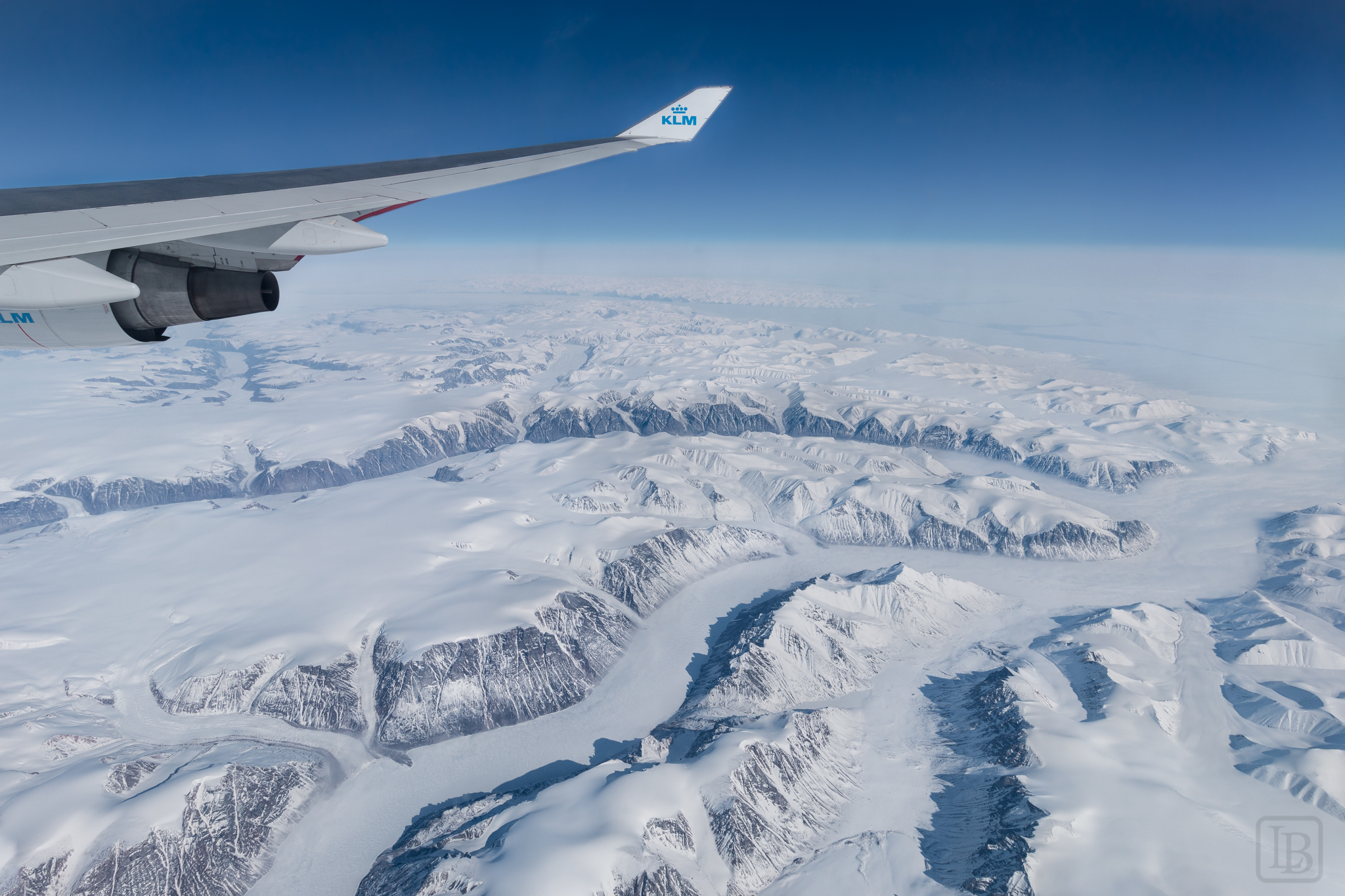 Flying over Greenland | Scrolller