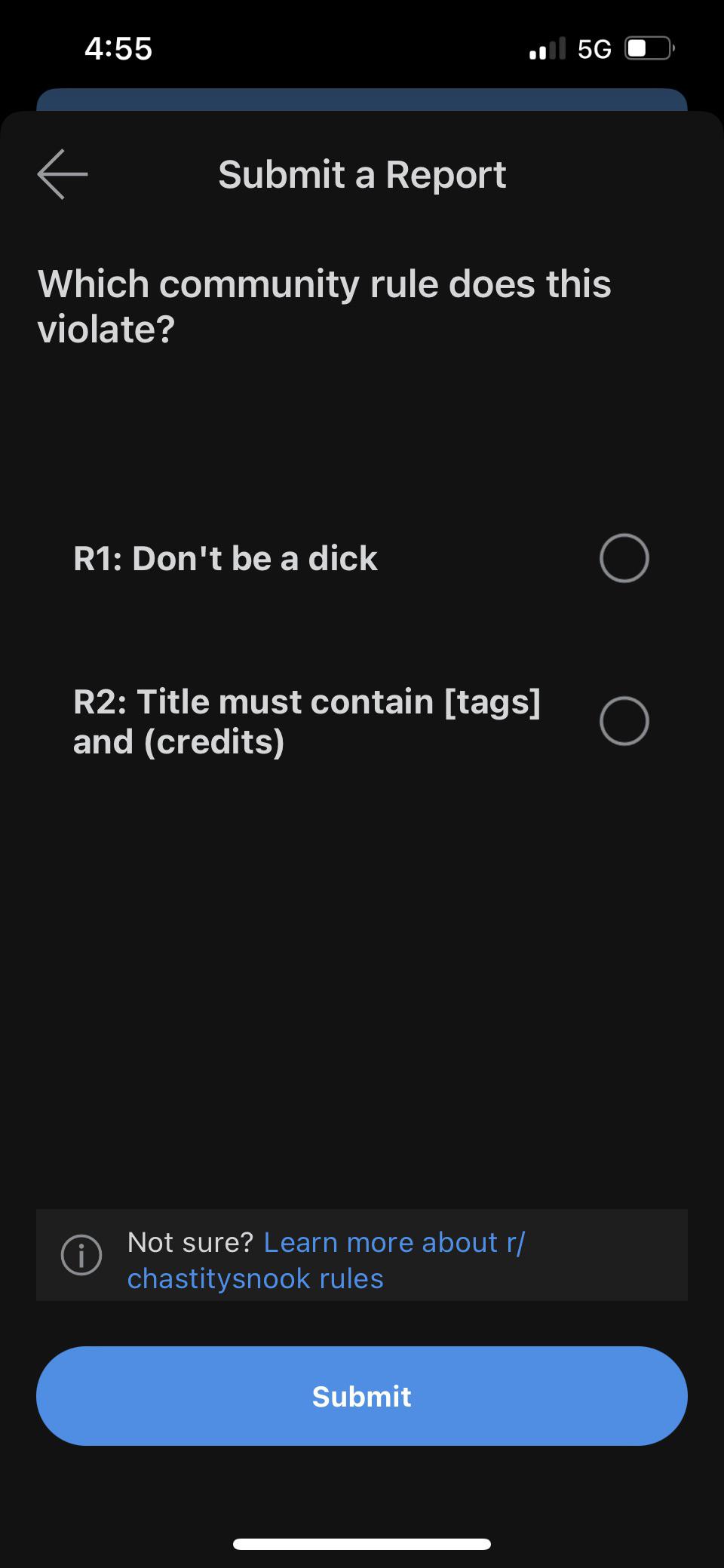 Follow up to my post about rules | Scrolller