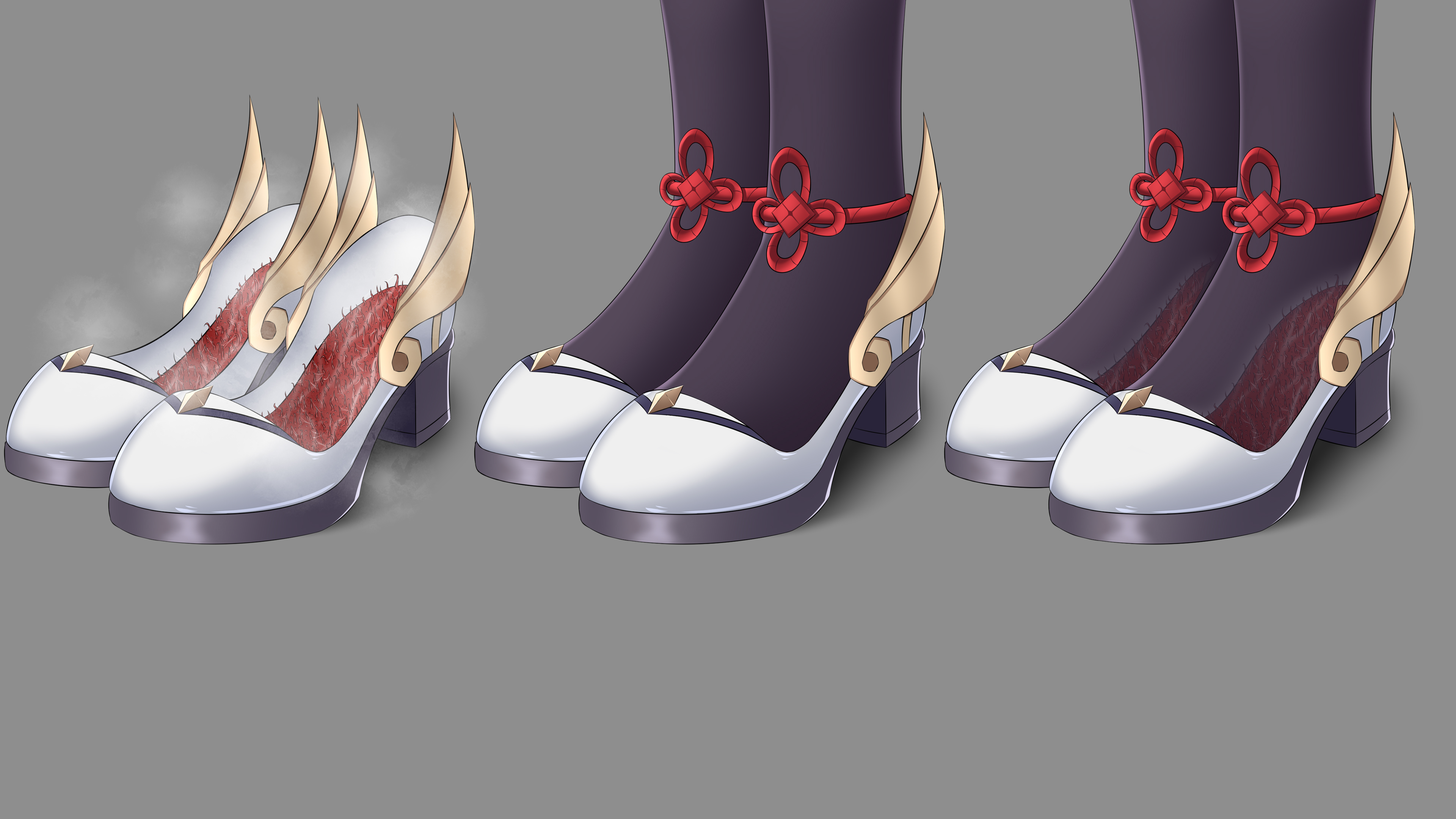 Ganyu's shoes (雪碧丶透心凉) [Genshin Impact] | Scrolller