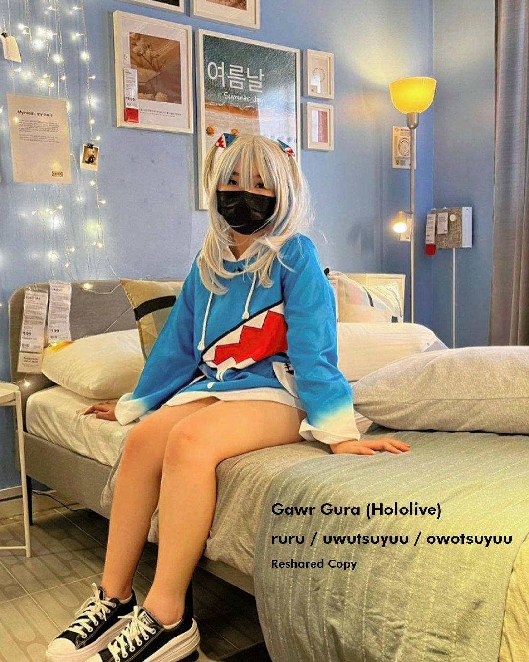 Gawr Gura Tries Out A Bed At Ikea Ruru Uwutsuyuu Igglypuff Scrolller