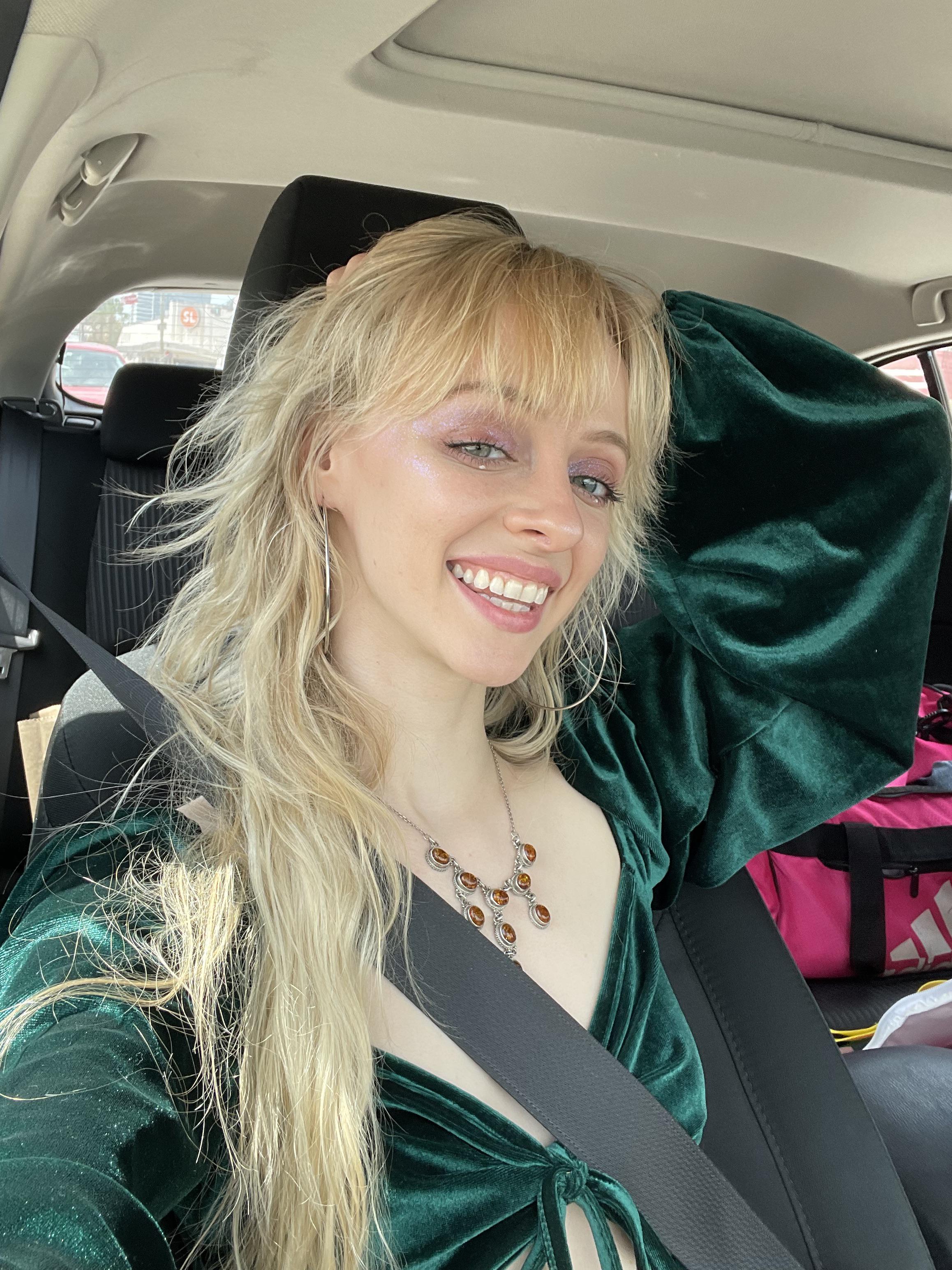 getting bangs was like finding a moonstone- instant evolution! | Scrolller