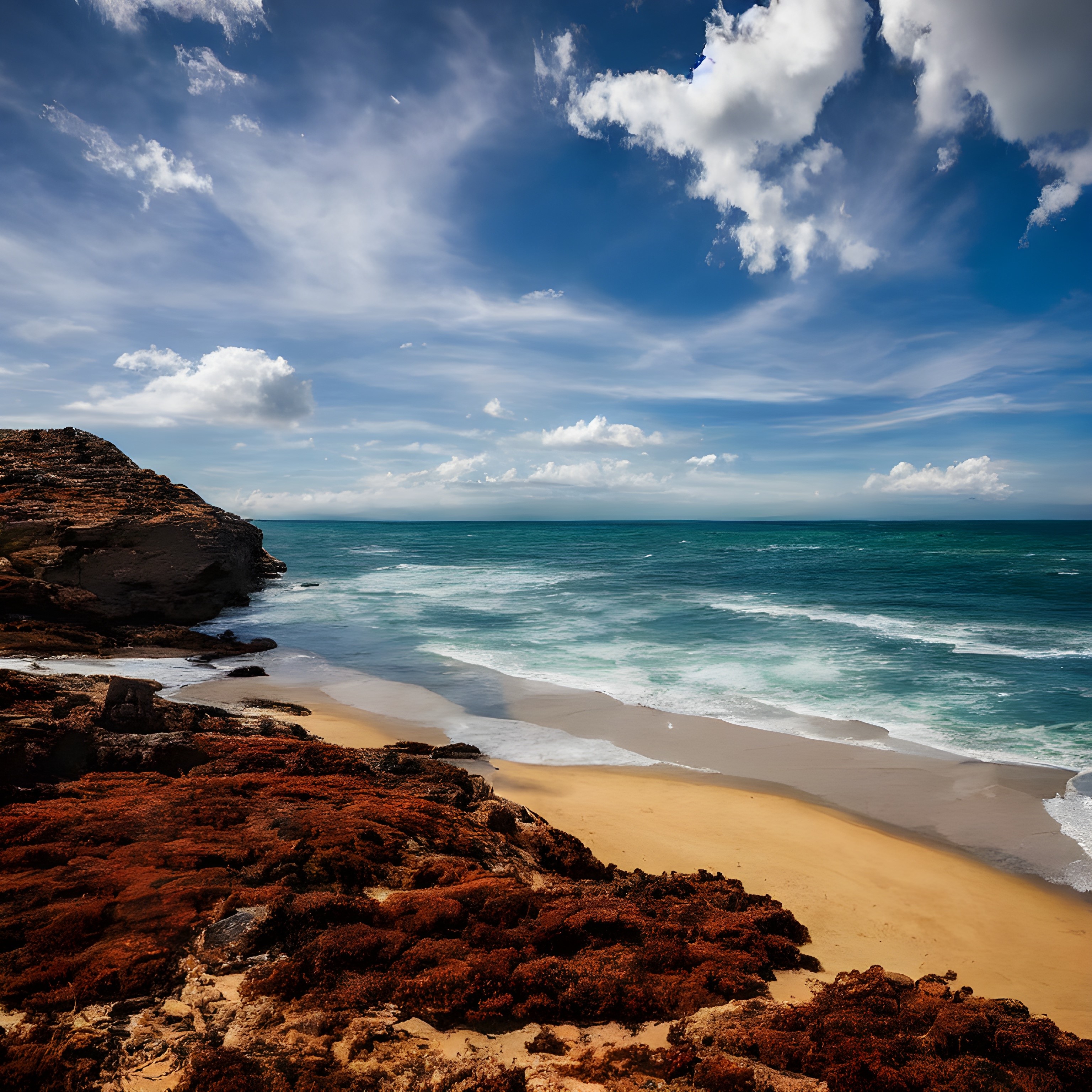 Getting into some stable diffusion beach scenes | Scrolller