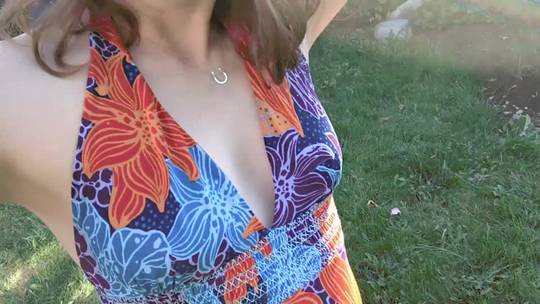 Getting some sun on the little boobies | Scrolller