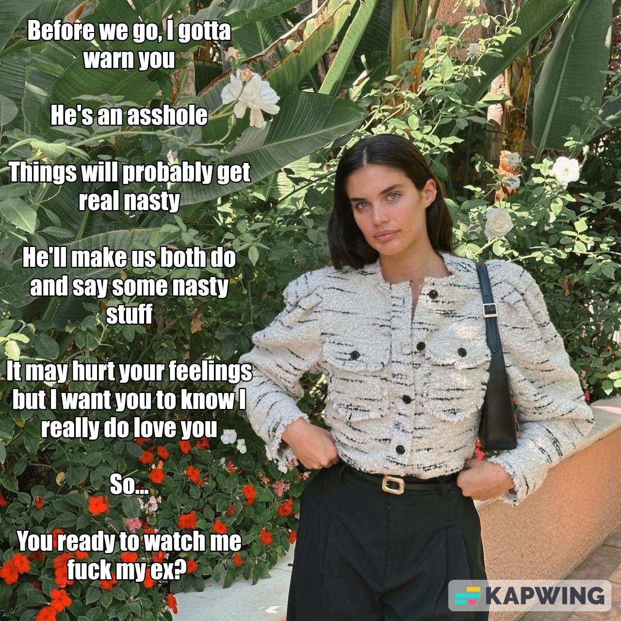 Gf warns you before cucking you with her ex | Scrolller