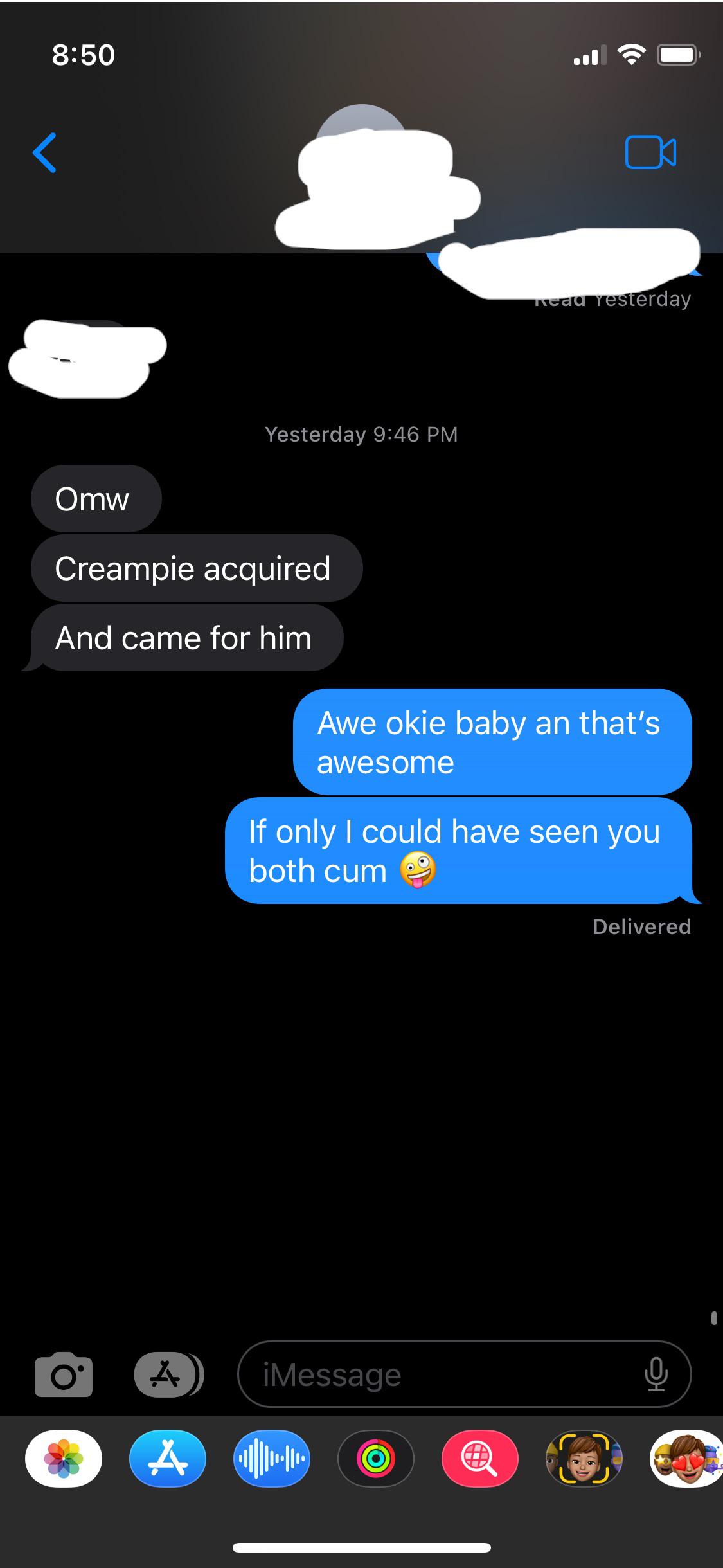 Gf Went An Got Filled By Her Bull Again Last Night Came On His Cock Too