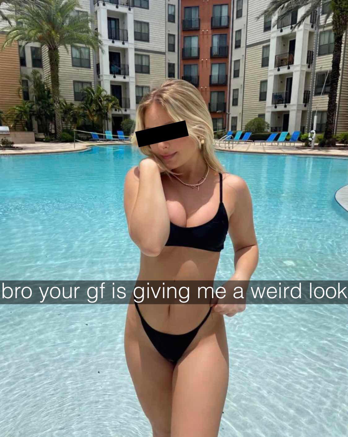 Giving him a weird look | Scrolller