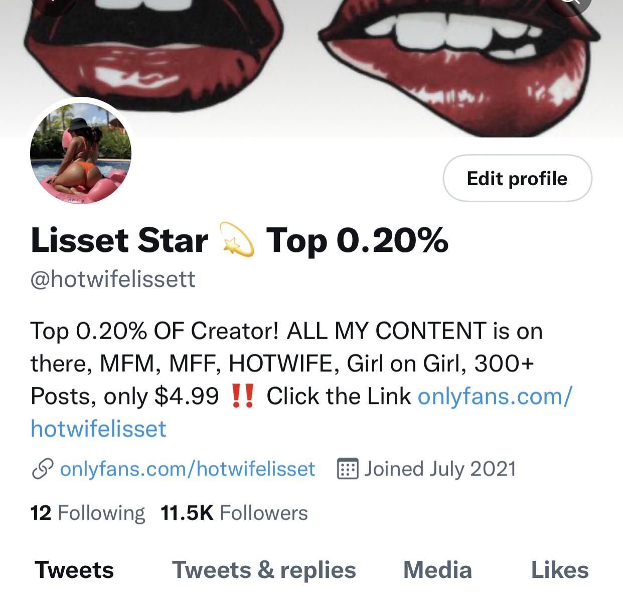 Go follow my Twitter @HotwifeLissett | Scrolller