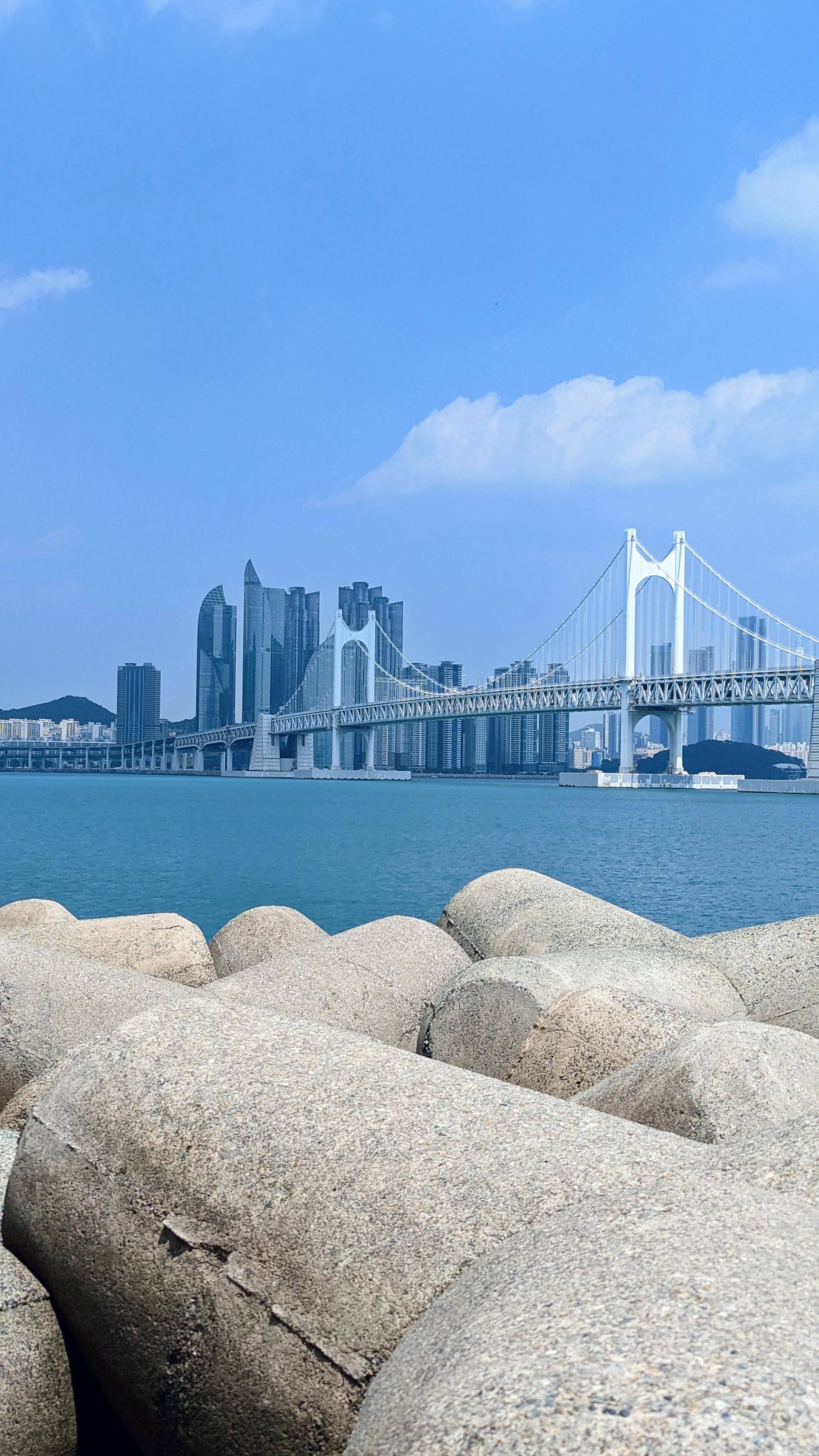Gwangang bridge, Busan, South Korea [OC] | Scrolller