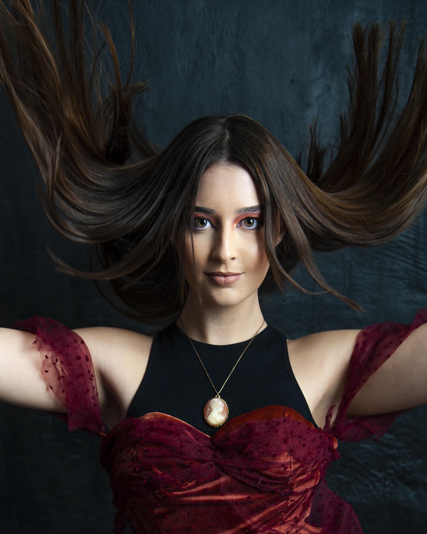 Hair flick (Nikon, Digital, me, 2023) | Scrolller