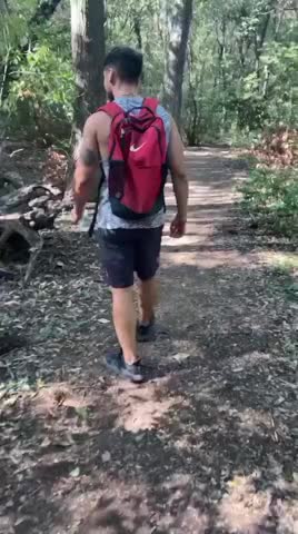 He got hurt in the forest and we came to help him 😈🔥🌳 | Scrolller