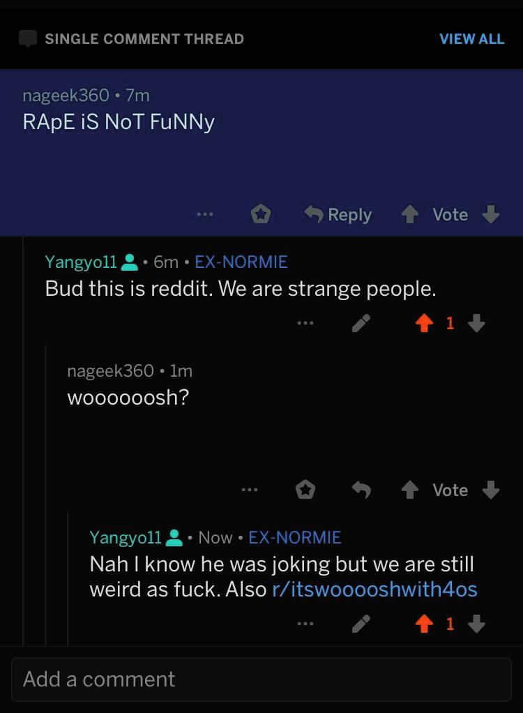 He tried to woooosh me but I just got him with this. | Scrolller