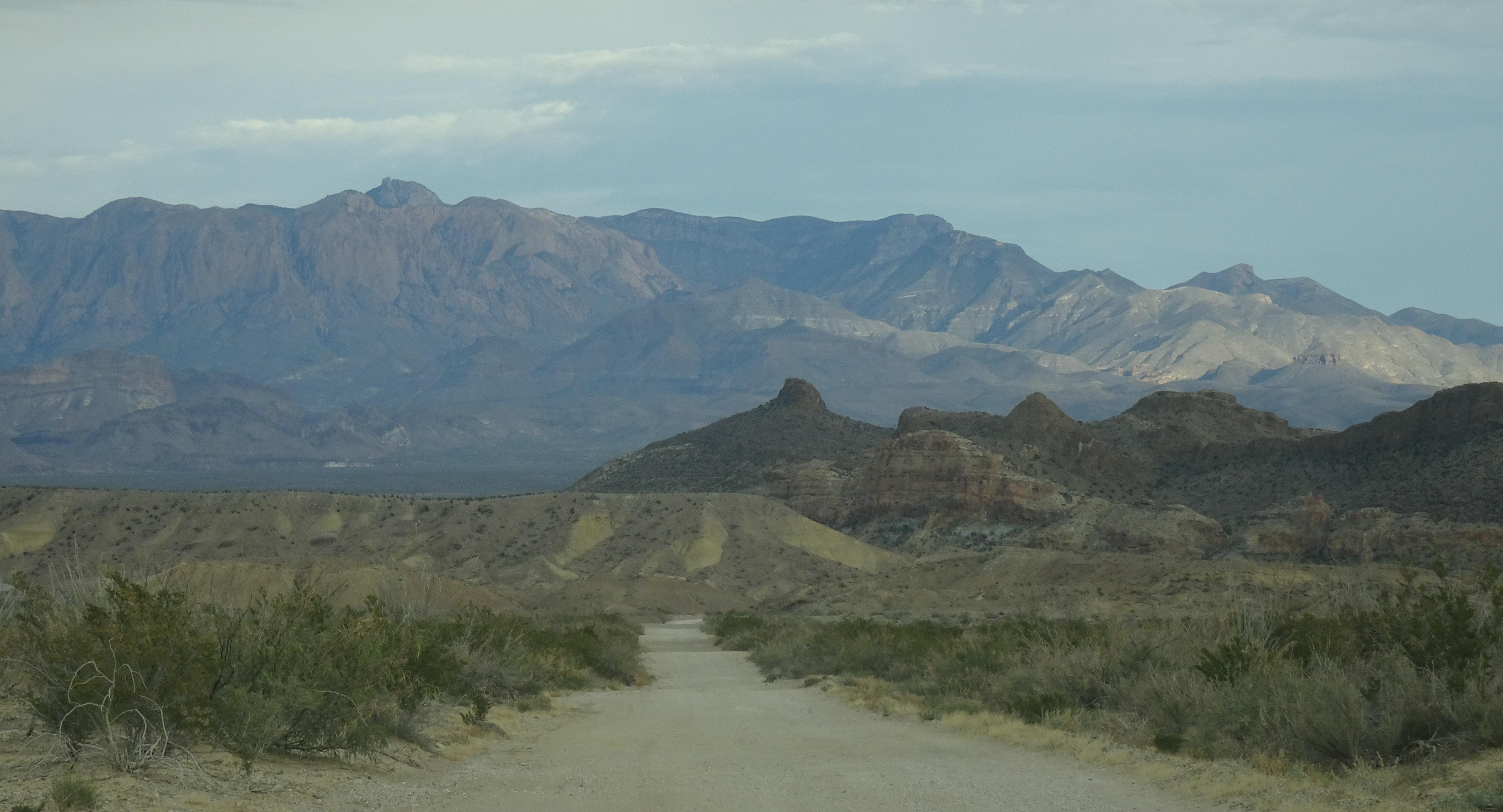 Heading north along Old Maverick Road along the western edge of Big Bend, Dec. 2022 | Scrolller