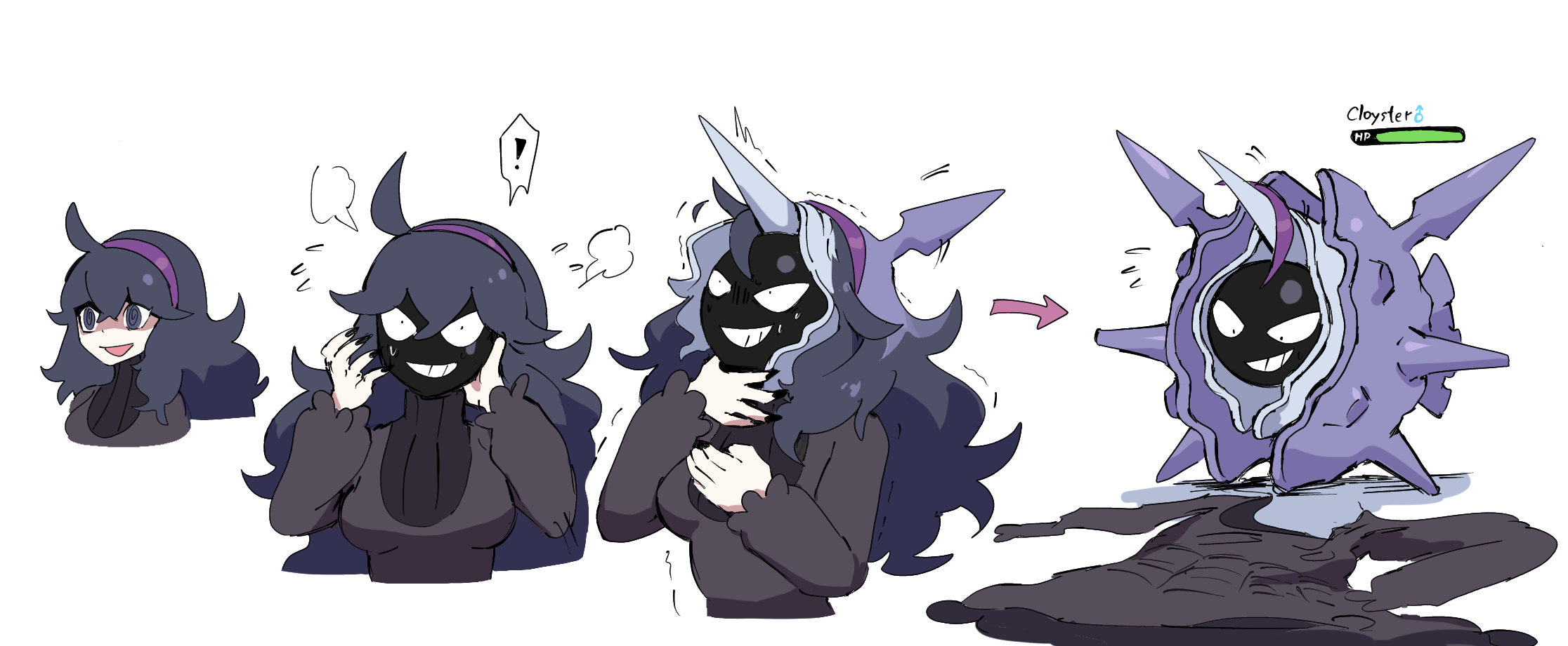 Hex Maniac Cloysterization (Cloyster TF) by Mopan | Scrolller