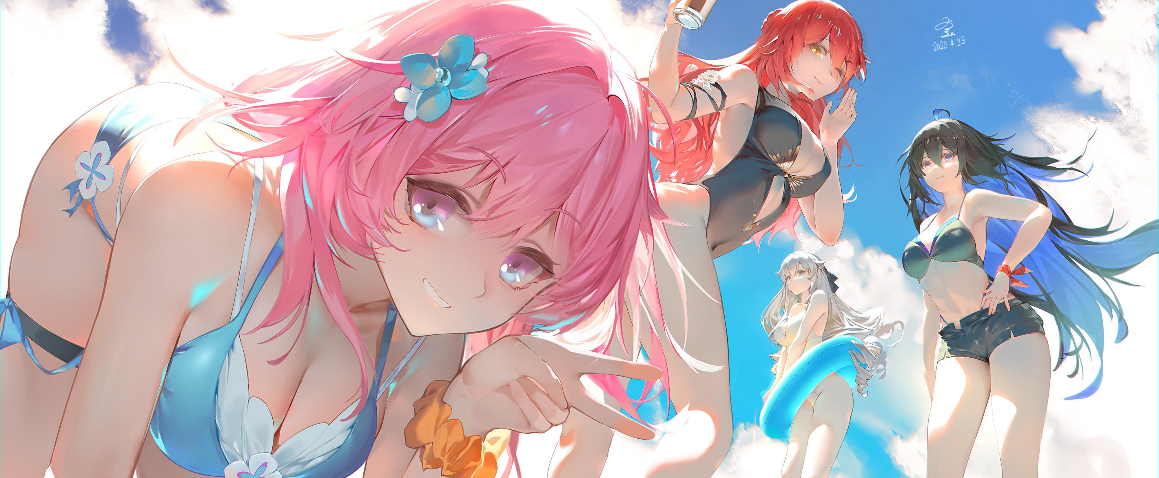 Honkai SR Girls at the Beach | Scrolller