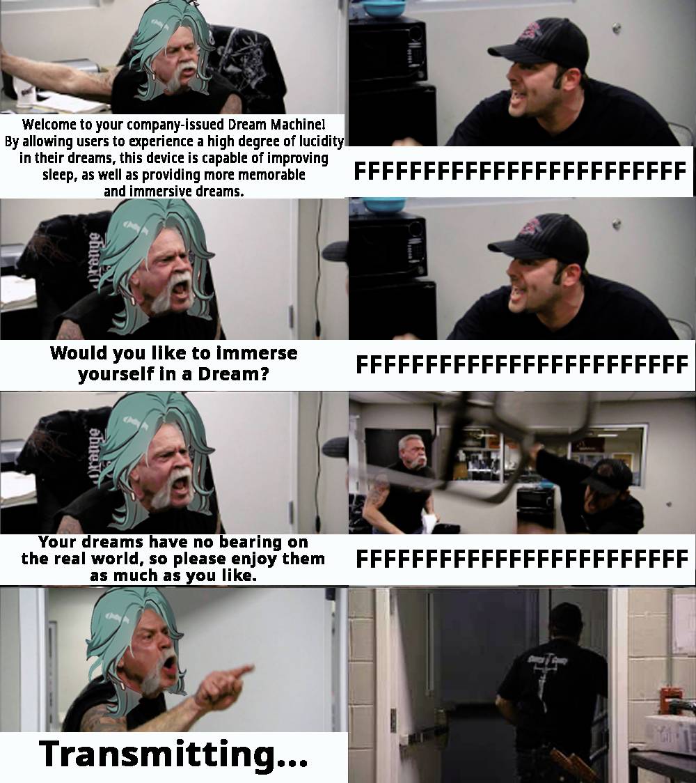 HOTTA Please the Dream Machine dialogue skip | Scrolller