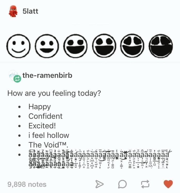 How are you feeling today? | Scrolller