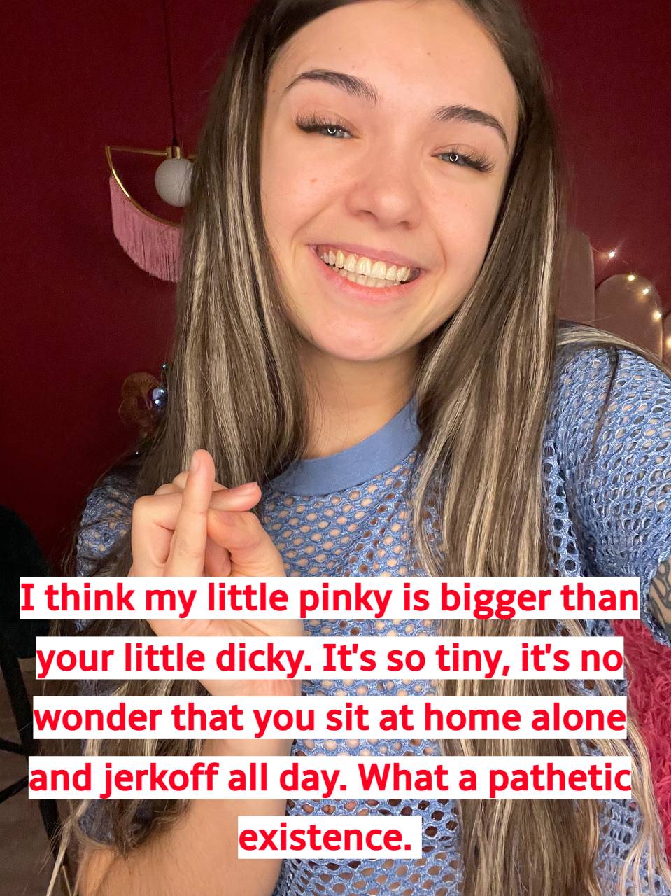 I bet you want this goddess to humiliate you | Scrolller