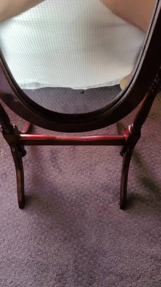 I can see my mirror from my bed. 😉 | Scrolller