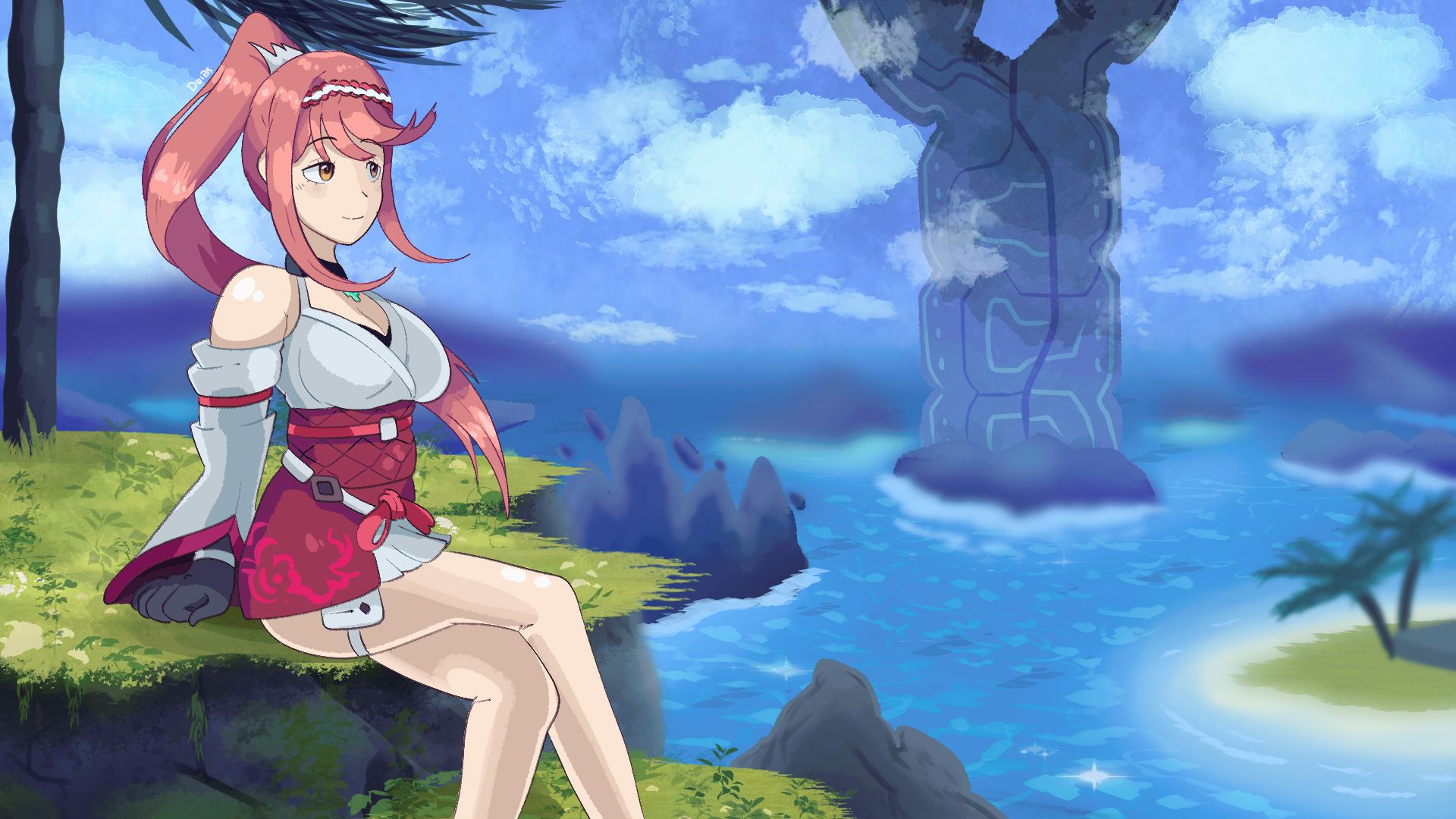 I drew a new character from the Xenoblade 3 DLC! | Scrolller