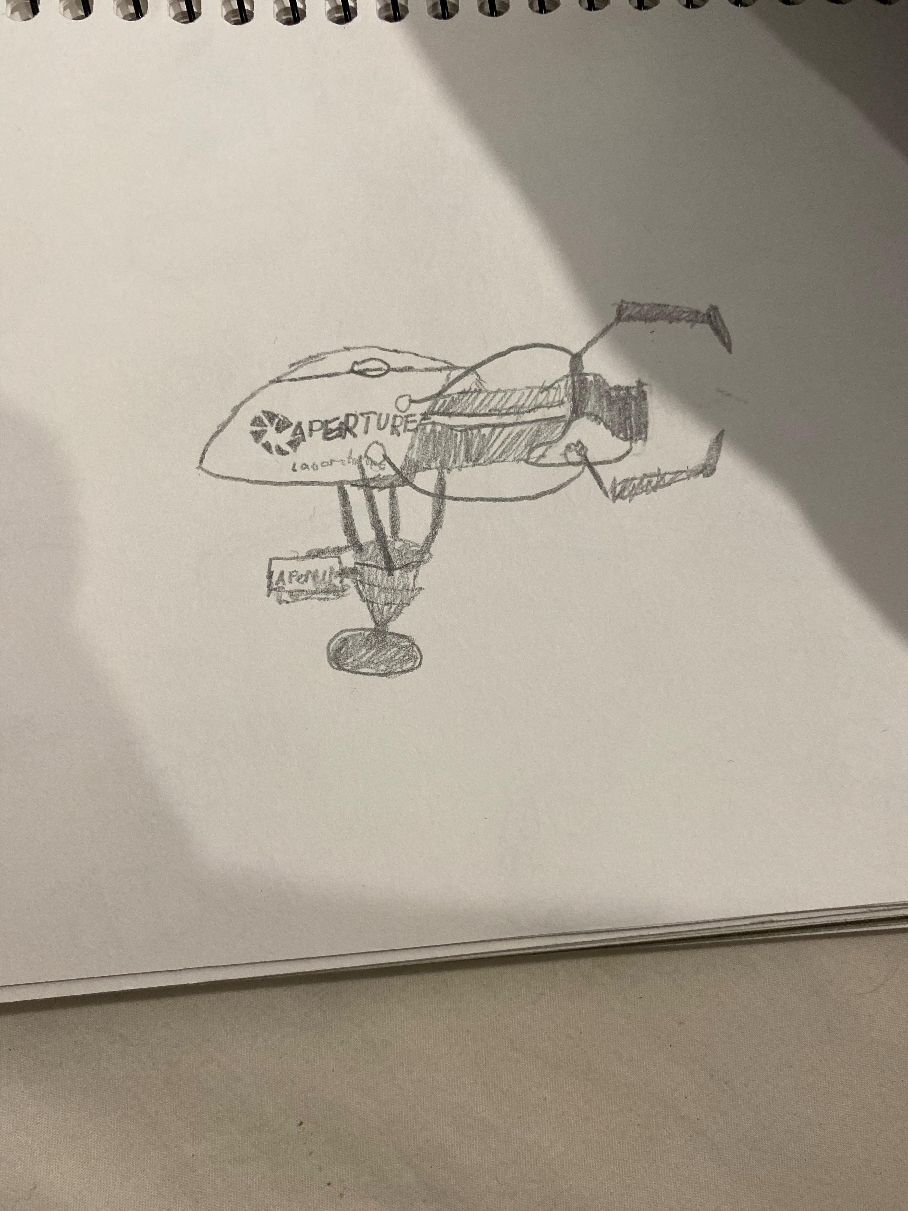 Portal Gun Drawing