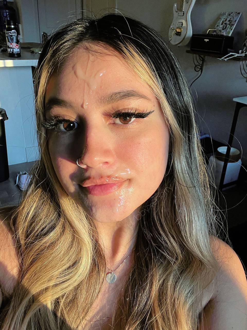 I’m 10x more confident with cum on my face😝 | Scrolller